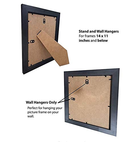 FRAMES BY POST FBPLONDONBLACKFRAMEWITHBLACKMT50404030CM 39 x 15 mm Wide London Photo Poster Frame for Picture 40 x 30cm, 50 x 40 Image Size 40 x 30 cm (Plastic Glass), Black