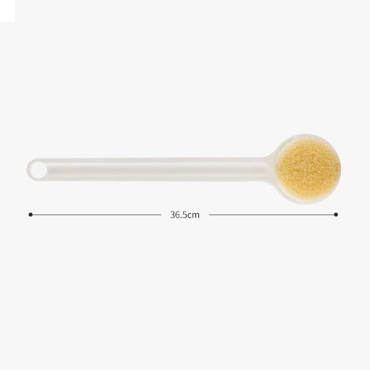 INGVY Dry Brushing Body Brush 1pc Long Handle Nylon Bath Brush Soft Body Scrubber Shower Exfoliator Scrub Skin Massager Cleaning Brush Deep Cleaning Tool