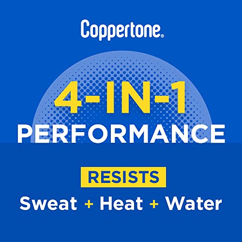 Coppertone SPORT Sunscreen Lip Balm, SPF 50 Sunscreen for Lips, Water Resistant Lip Sunscreen SPF 50, Skin Protectant, 0.13 Oz Tube