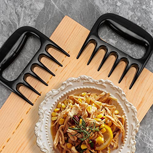 2 Pack Meat Claws for Shredding, Stocking Stuffers, Meat Shredder Tool Bear Claws Chicken Shredder Smoker Grill Accessories for Turkey, Christmas Stocking Stuffers Bbq Gifts for Men