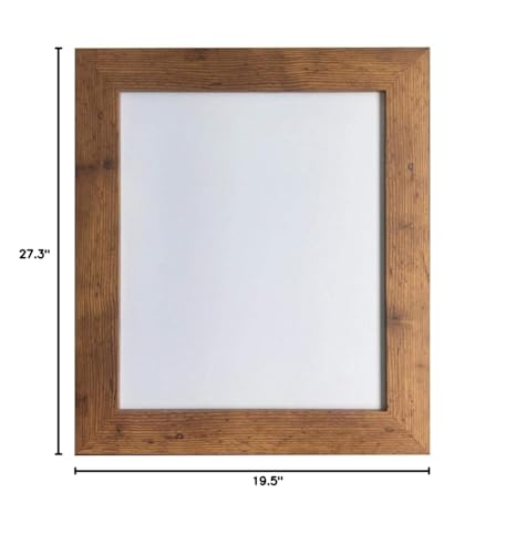 FRAMES BY POST Metro Vintage Wood Picture Photo Frame Plastic Glass 50 x 70 cm, 50cm x 70cm