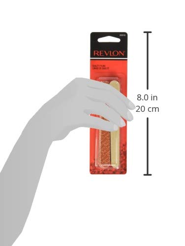 Compact Nail File by Revlon, Dual Sided Nail Care Tool, Smooths & Shapes Nails, Easy to Use, Compact Emery Boards (Pack of 10)