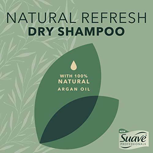 Suave Professionals Natural Refresh Dry Shampoo 4.3 oz, Pack of 12