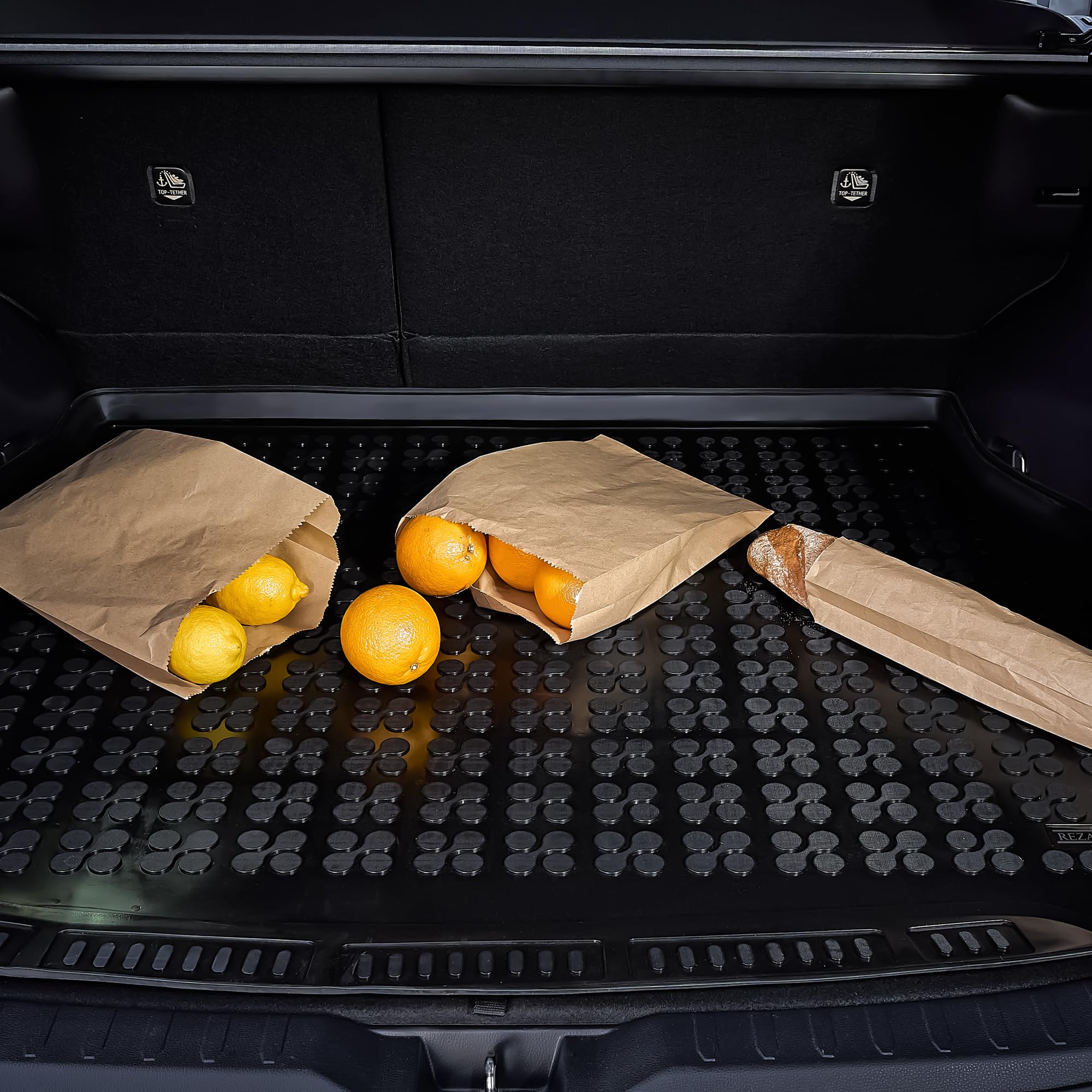 Rezaw-Plast Car Mats for 2002-2012 Mini Cooper One Floor Mats All Weather Custom Fit Tailored Anti Slip All Season Floor Liners Set Black (14-24 Mini Cooper S Floor Mats & Cargo Mat)