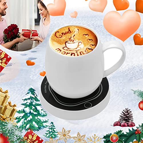 Coffee Cup Warmer for Desk with Auto Shut Off,Coffee Mug Warmer for Desk Office Home-Birthday Gifts