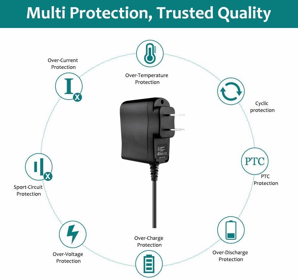 kybate 5V AC Adapter Compatible with Graco SSA-5W-05 US 050100F Simple Sway, Glider LX Elite Premier Glider Lite Petite DLX Lovin Hug Sweetpeace DuetSoothe DuetConnect Sweet Snuggle Comfy Cove Swing