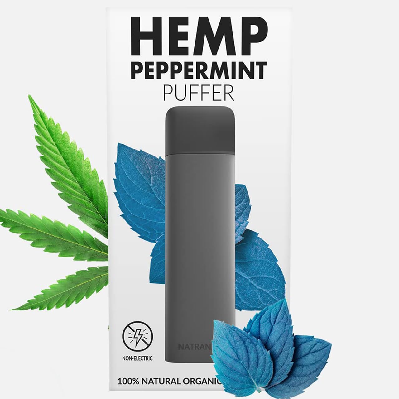 Oxygen Inhaler | Relaxing Behavioral Support Puffer | Peppermint+ Hemp 1PK