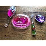 Kid's Novelty Hair Brush,Toothbrush,Nail Brush - HAS Water with Floating Fish and Shells of All Kinds,Ducks,Lady Bug-Mother's Day-Quality and Good Value- Gifts for Men,Stocking Stuffer, Mother’S DA