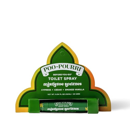 Poo-Pourri Holiday On-The-Go Travel Size, 3 pack Gift Set, 10mLs Each