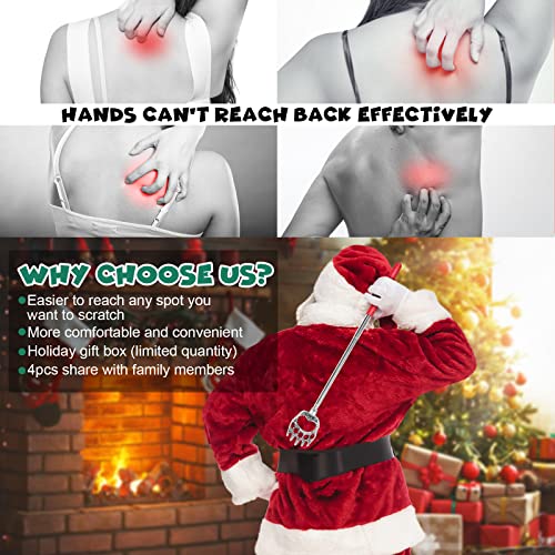 SANTAMADE Santa's Claws Stocking Stuffers for Men Women, Meat Claws for Shredding and Back Scratchers