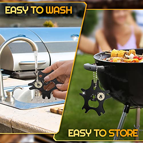 HELEMAN BBQ Grill Scraper Gifts for Men - Stocking Stuffers for Men Women Grill Accessories Cleaner Scraper Cool Gadget for Husband Dad Mom Cleaning Tool Kitchen Gadgets Grilling Tools