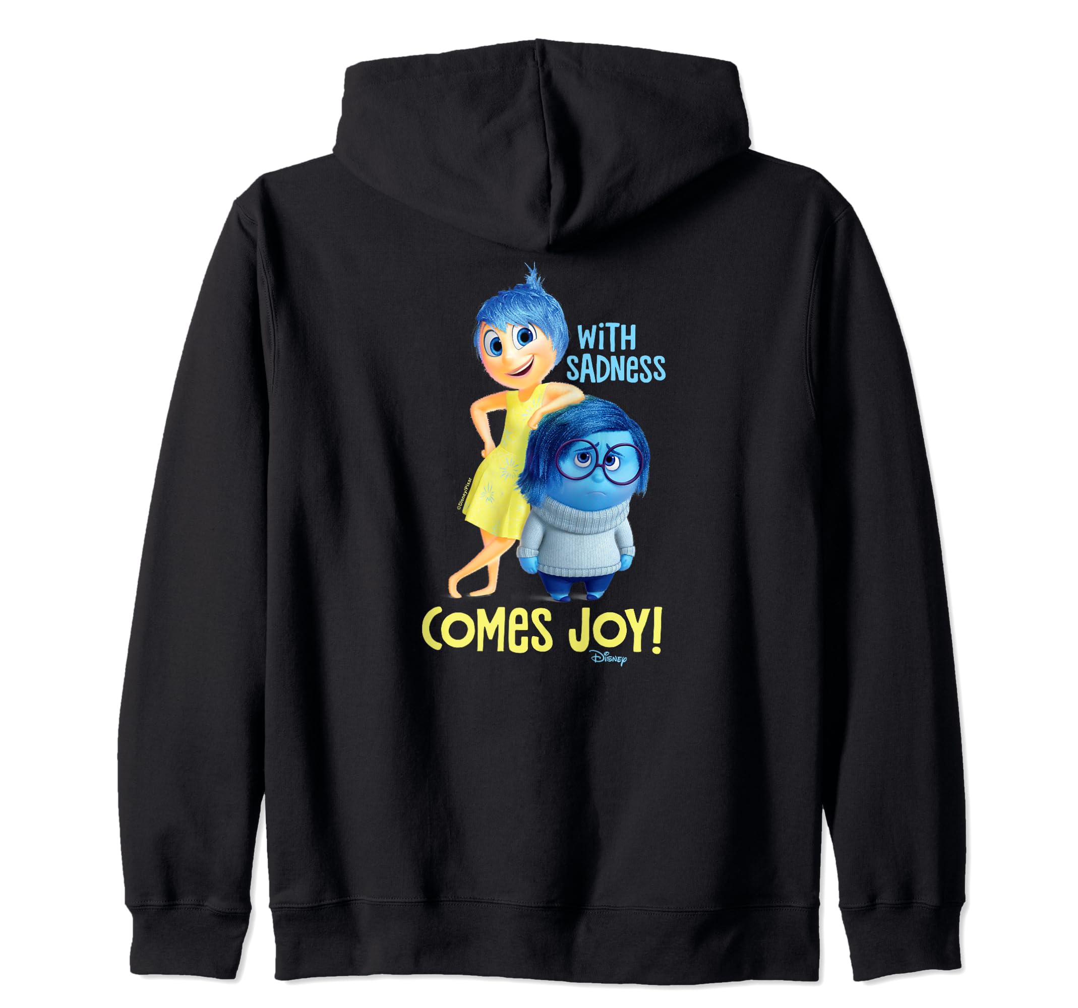 Inside Out - With Sadness Comes Joy! Zip Hoodie
