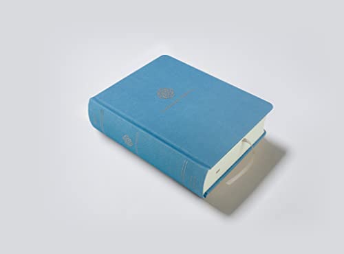Biblia Católica, Edición para Notas, Tapa dura/tela, Azul, Comfort Print (Spanish Edition)