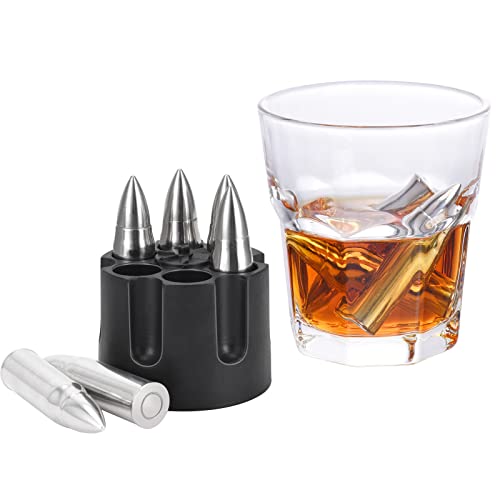 Whiskey Stones, for Men Him Husband Father Dad Boyfriend Guys,Birthday Gift Ideas, Gadgets for Men Brother Him,Whiskey Gifts for Men,Cool Stuff, Stocking Stuffers for Men Adults