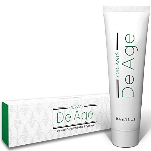 Organys DeAge Instant Eye Bag & Wrinkle Remover. In 2 Minutes Greatly Reduces Under Eye Puffiness Dark Circles Fine Lines Crow’s Feet - Immediately. Long lasting. Anti Aging Facelift In A Tube