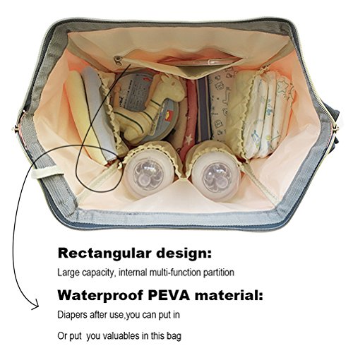 Jewelvwatchro Diaper Bag Backpack Multifunctional Maternity Baby Bags for Mom Blue Purple¡