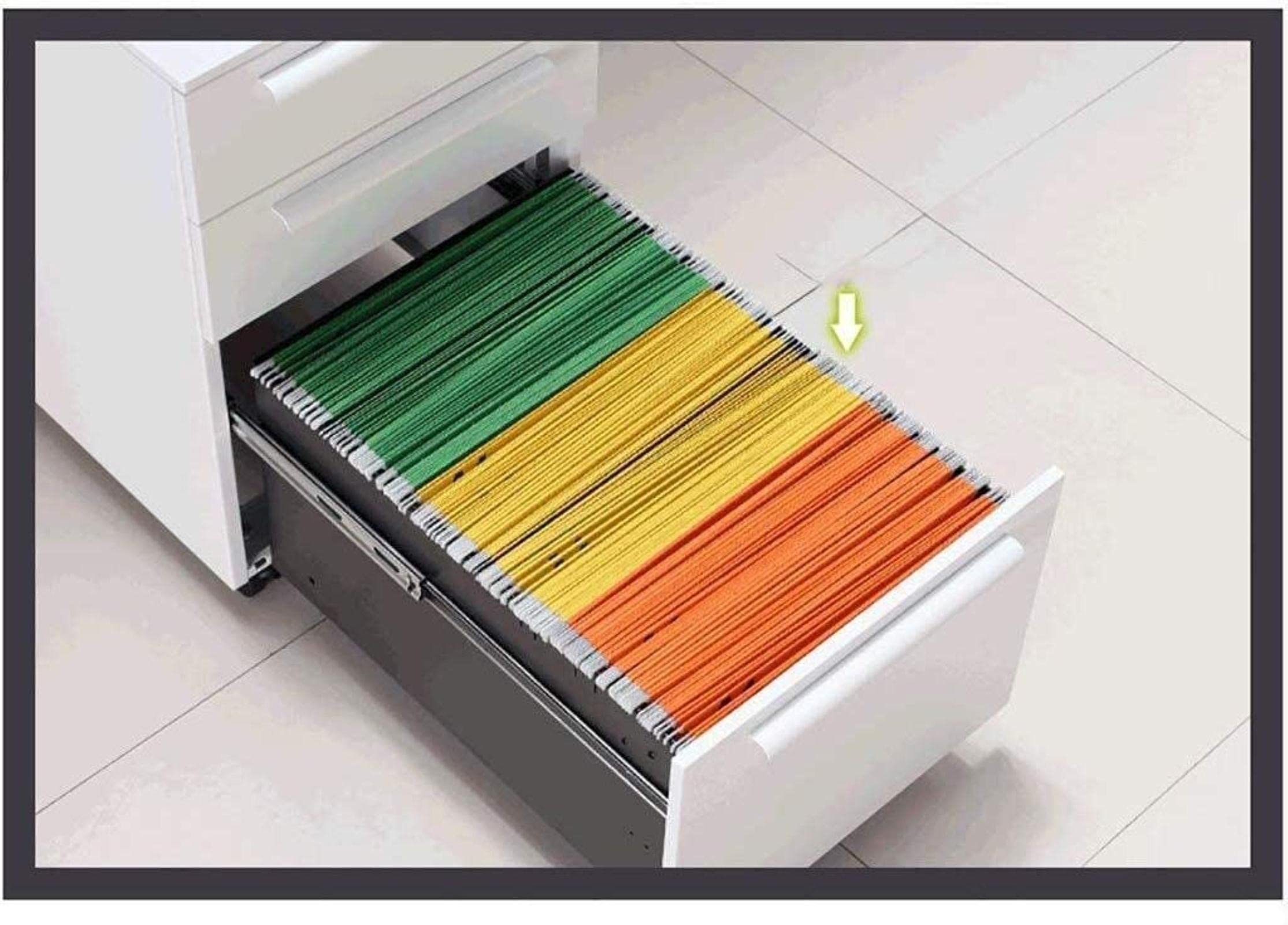 File Storage Cabinet Flat Flat File Cabinet Flat File Data Storage File Box Folder Storage Box Drawer Filing Cabinet Wheeled Movable with Lock with Pulley Desktop Supplies File Box File Box
