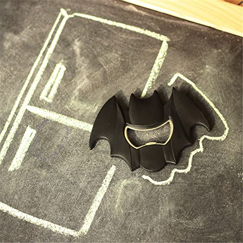 SHFICDJ Batman Bottle Opener Fridge magnet,Beer Bottle Openers,Rubber Coated, Stainless Steel.