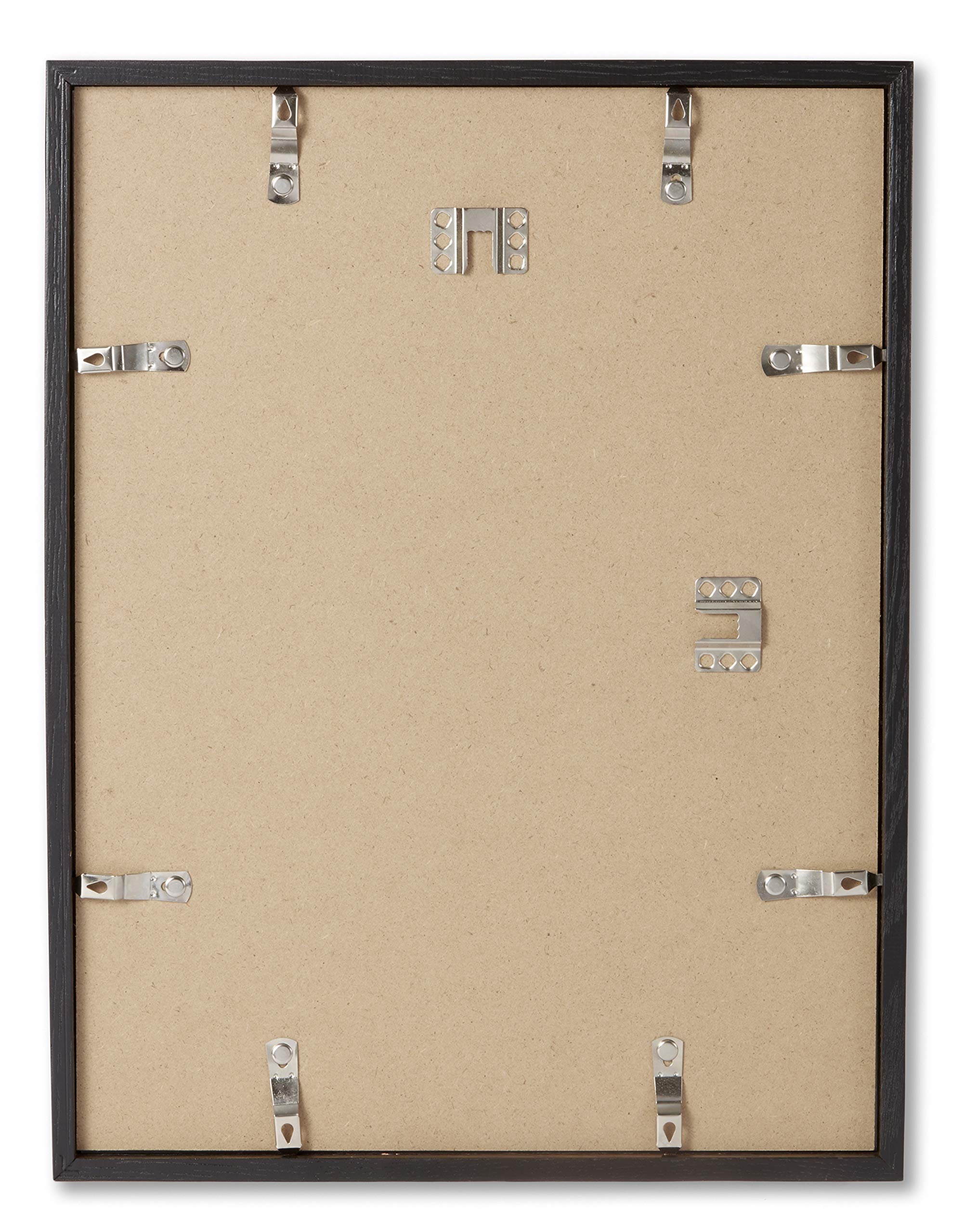 Opposite Wall - 50x70 cm - Black Solid Oak Wood Picture Frame - Lightweight, Versatile & Shatterproof - Wall Hanging Photo or Poster Frame - Wall Decor for Office, Gallery & Home, 19 3/4 x 27 1/2 in.