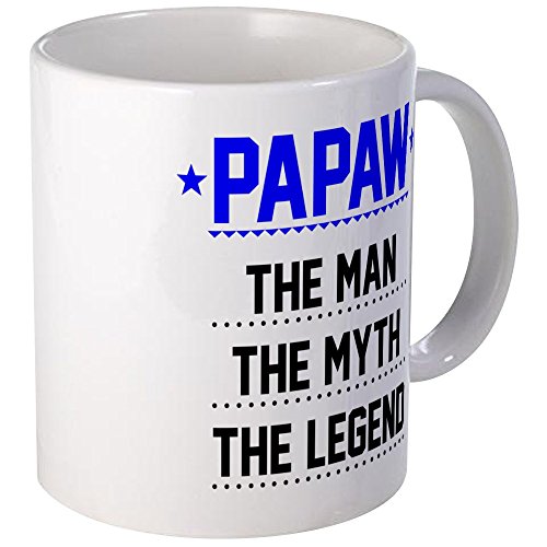 CafePress Papaw The Man, The Myth, The Legend Mugs Ceramic Coffee Mug, Tea Cup 11 oz