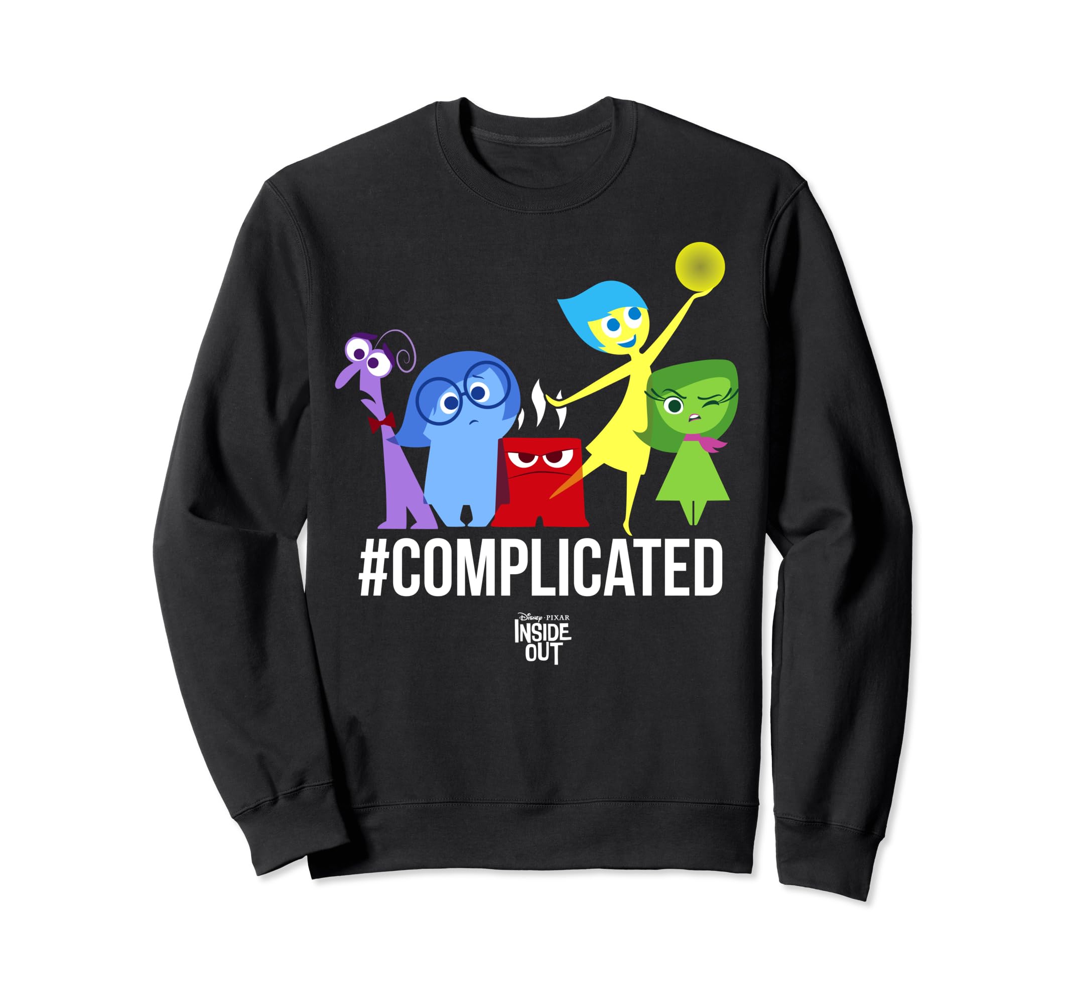 Disney Pixar Inside Out Complicated Emotions Group Shot Sweatshirt