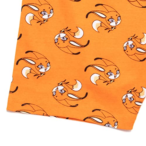 Miraculous Rena Rouge Big Girls Pajama Shirt & Shorts White/Orange 10-12