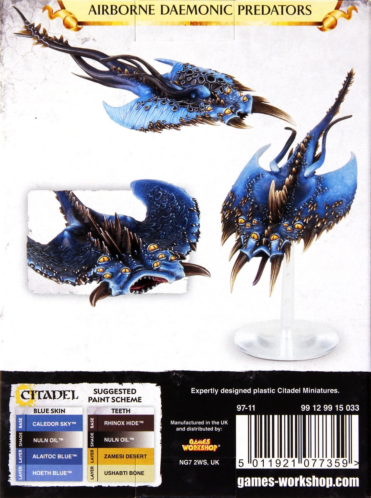 Games Workshop Warhammer 40K - Age of Sigmar Daemons of Tzeentch Screamers (3 Miniatures)