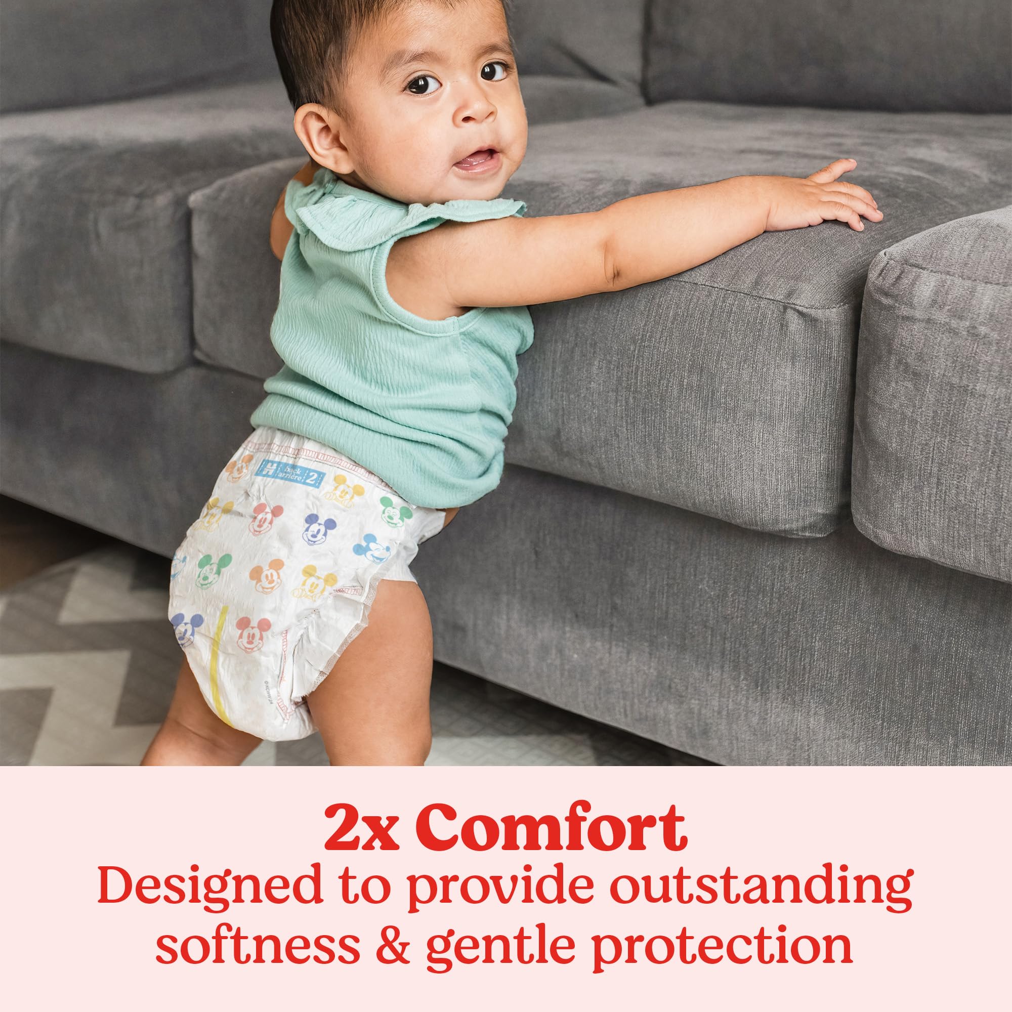 Huggies Size 1 Diapers, Snug & Dry Newborn Diapers, Size 1 (8-14 lbs), 256 Count (4 Packs of 64), Packaging May Vary