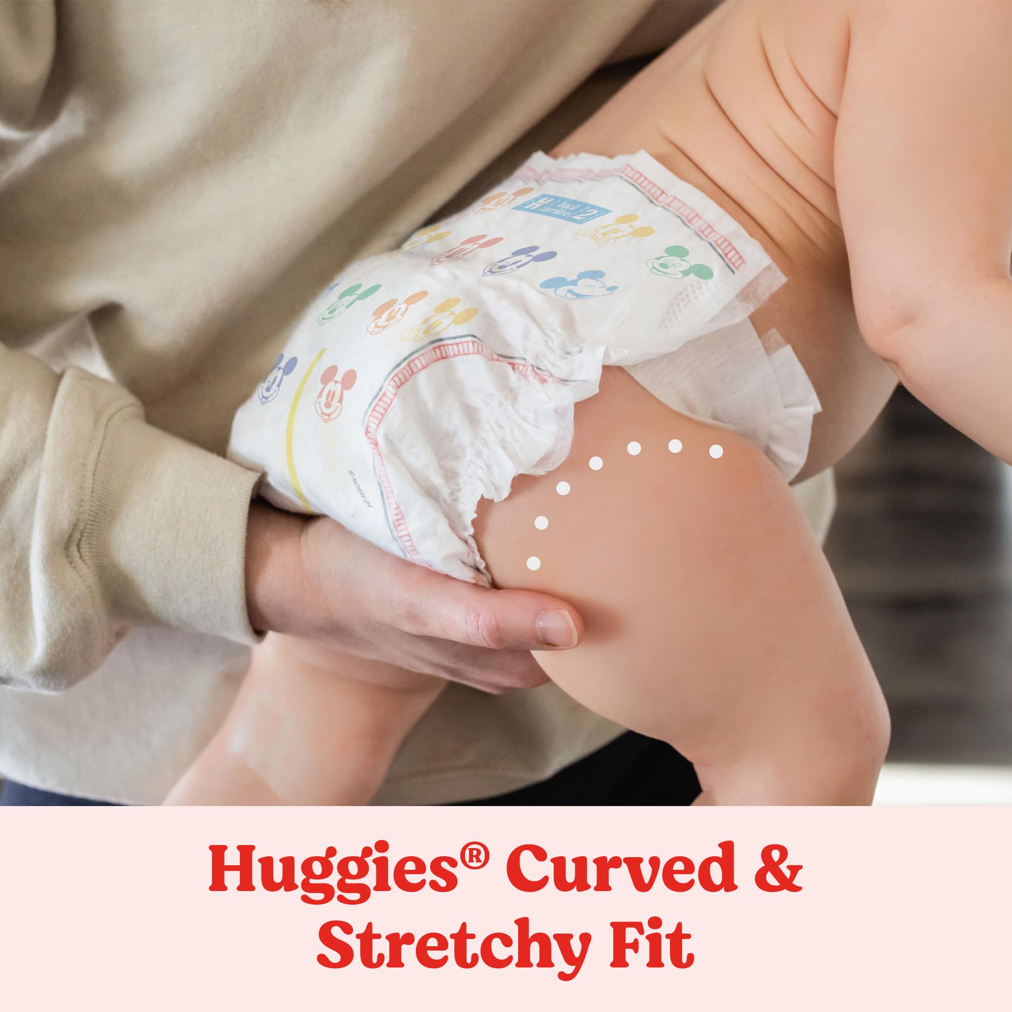 Huggies Size 1 Diapers, Snug & Dry Newborn Diapers, Size 1 (8-14 lbs), 256 Count (4 Packs of 64), Packaging May Vary