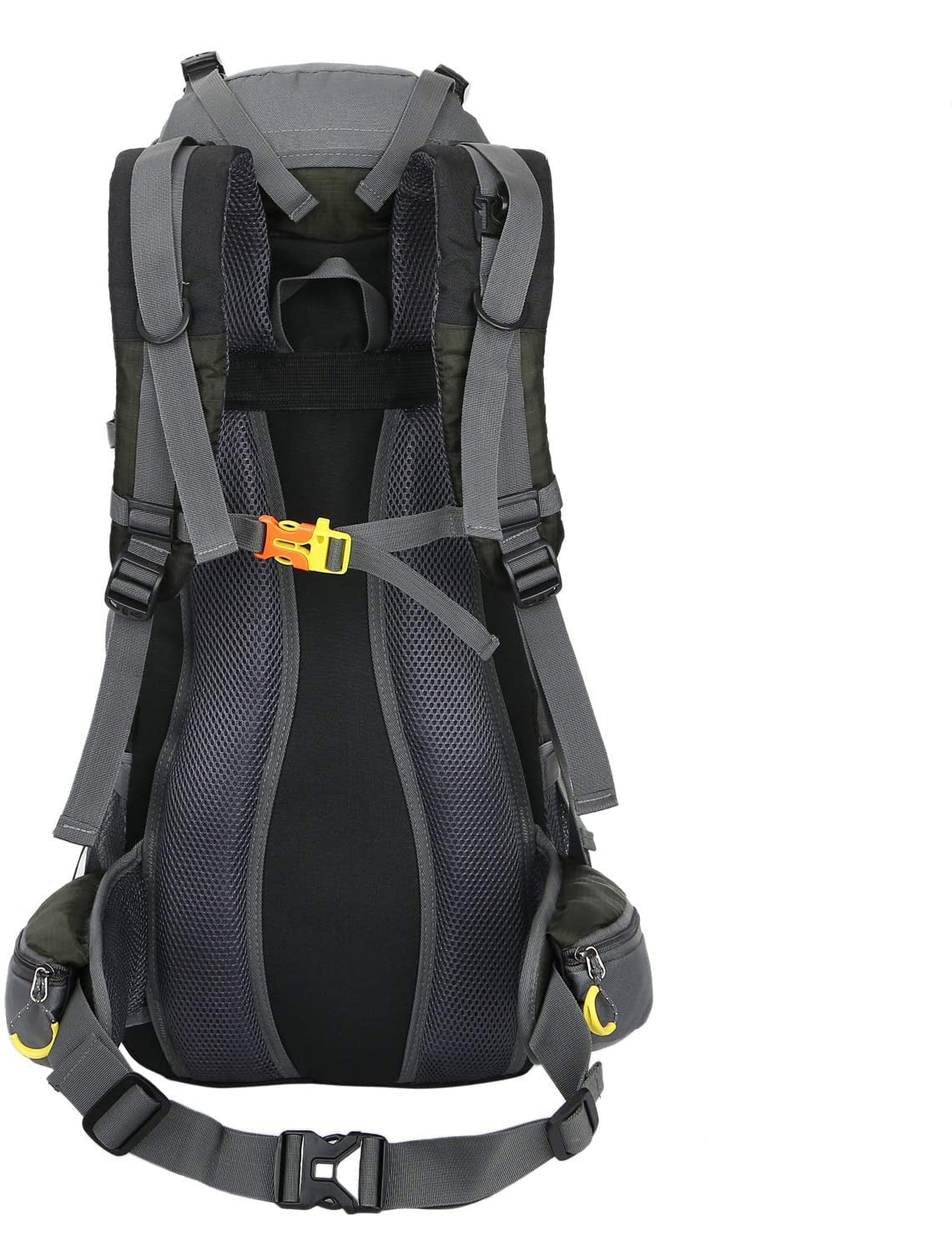WoneNice 50L(45+5) Waterproof Hiking Backpack - Outdoor Sport Daypack with Rain Cover