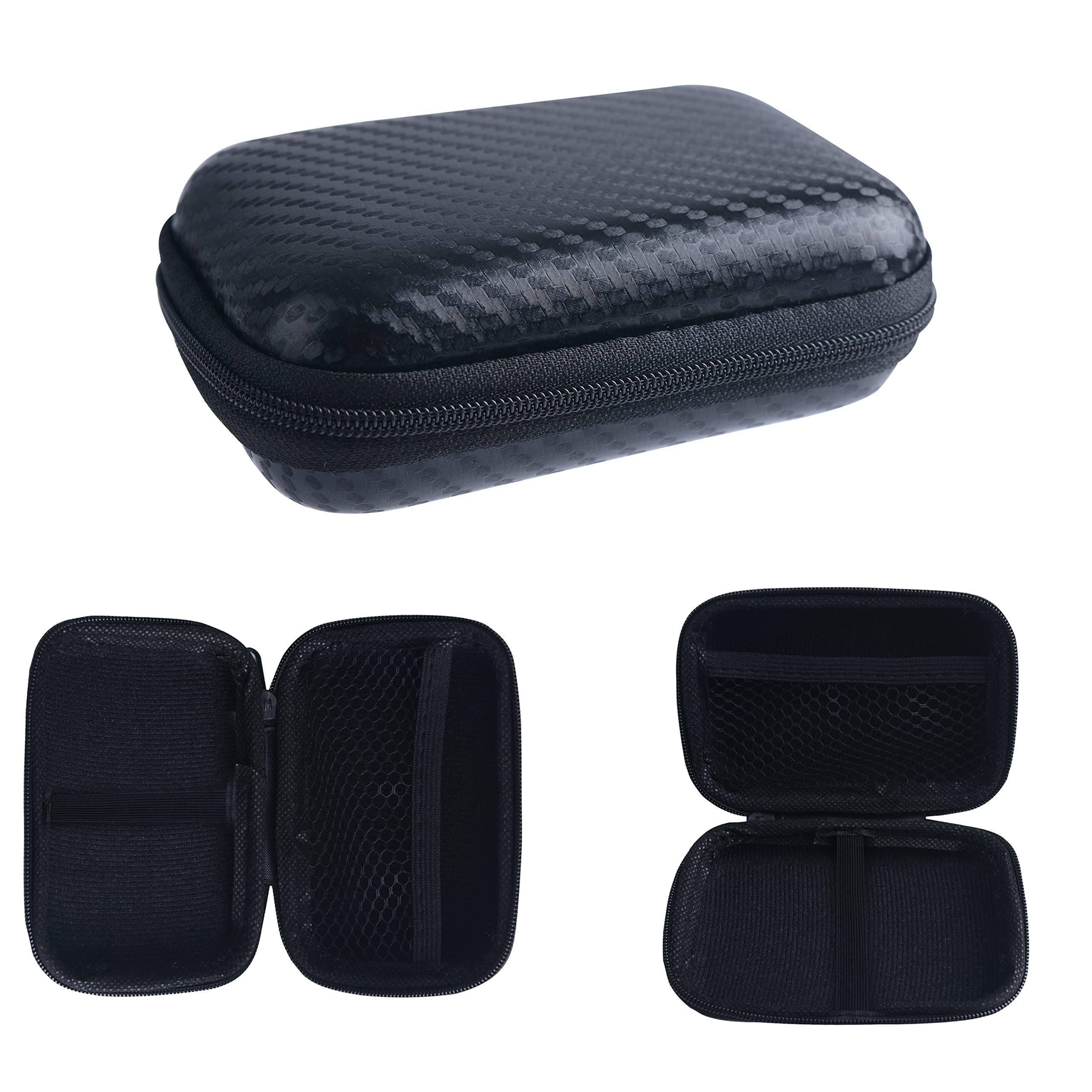 Wolfteeth Vape Case - 8.7 inch Smell Proof Vape Holder, Travel Case (Black, Empty)