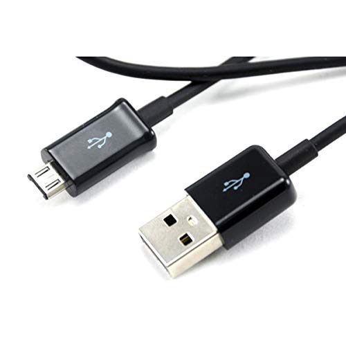 Full Power 5A Charging MicroUSB Works with Bose SoundSport Free 2.0 Data Cable's Dual Chipset Charges at Rapid Speeds Easily! (Black)