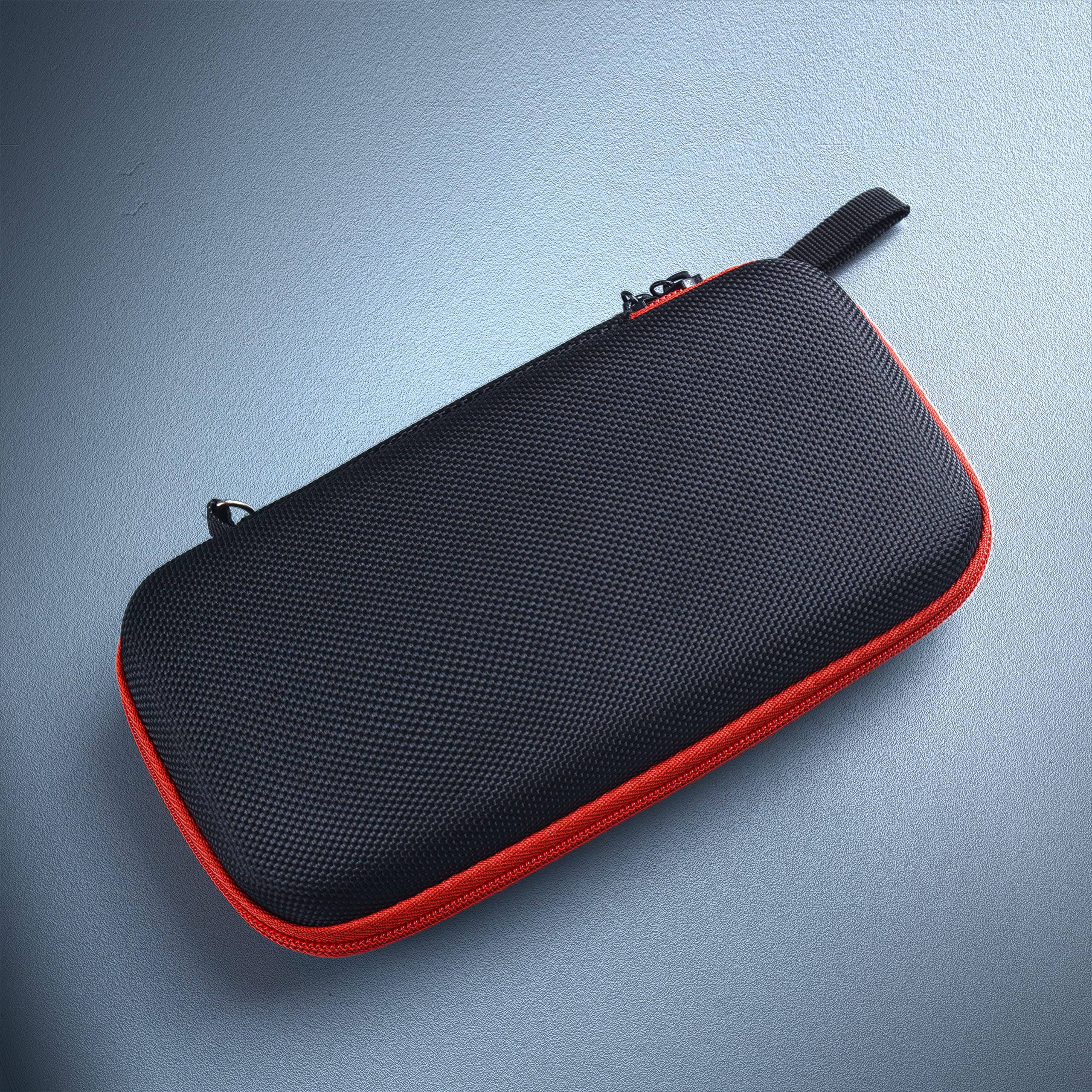 Smell Proof Bag, Wolfteeth Vape Case, Smell Proof Stash Box Containers Pouch, Smell Proof Case Travel Storage Bags, Christmas Day Gifts for Men Friend, Red