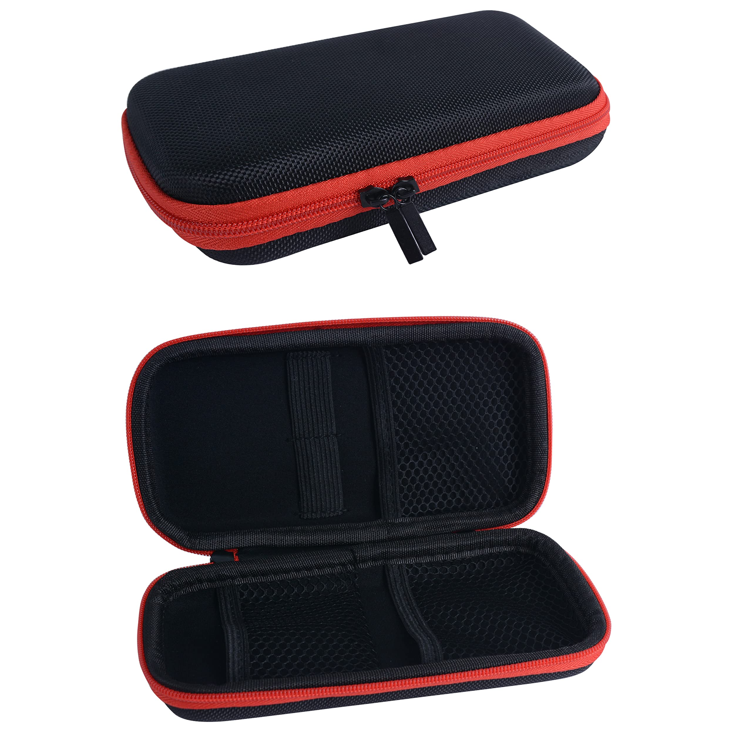 Smell Proof Bag, Wolfteeth Vape Case, Smell Proof Stash Box Containers Pouch, Smell Proof Case Travel Storage Bags, Christmas Day Gifts for Men Friend, Red