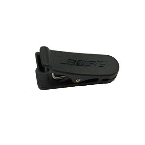 Headphones Cable Cord Wire Line Clip Clamp Holder Organizer for Bose SoundSport Wireless Headphones (Black)