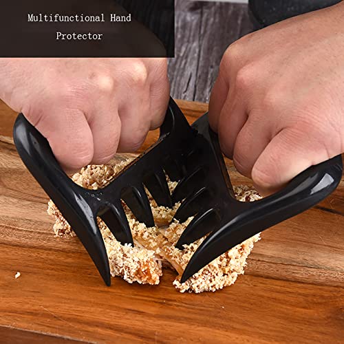 Barbecue Meat Claws for Shred, Cut, Stocking Stuffers for Men, Friend Box | Grilled Chicken Splitter | Multi-Purpose BBQ Fork Accessory for Beef, Pork