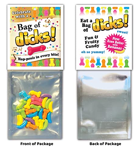 3 Pack - Adult Gag Candy - Weener Bananas Funny Party Favor