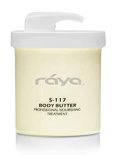 Raya Body Butter Thick Body Moisturizer for Dry, Cracked Hands and Feet, Can Be Used as a Luxurious Massage Cream, Great for All Skin Types