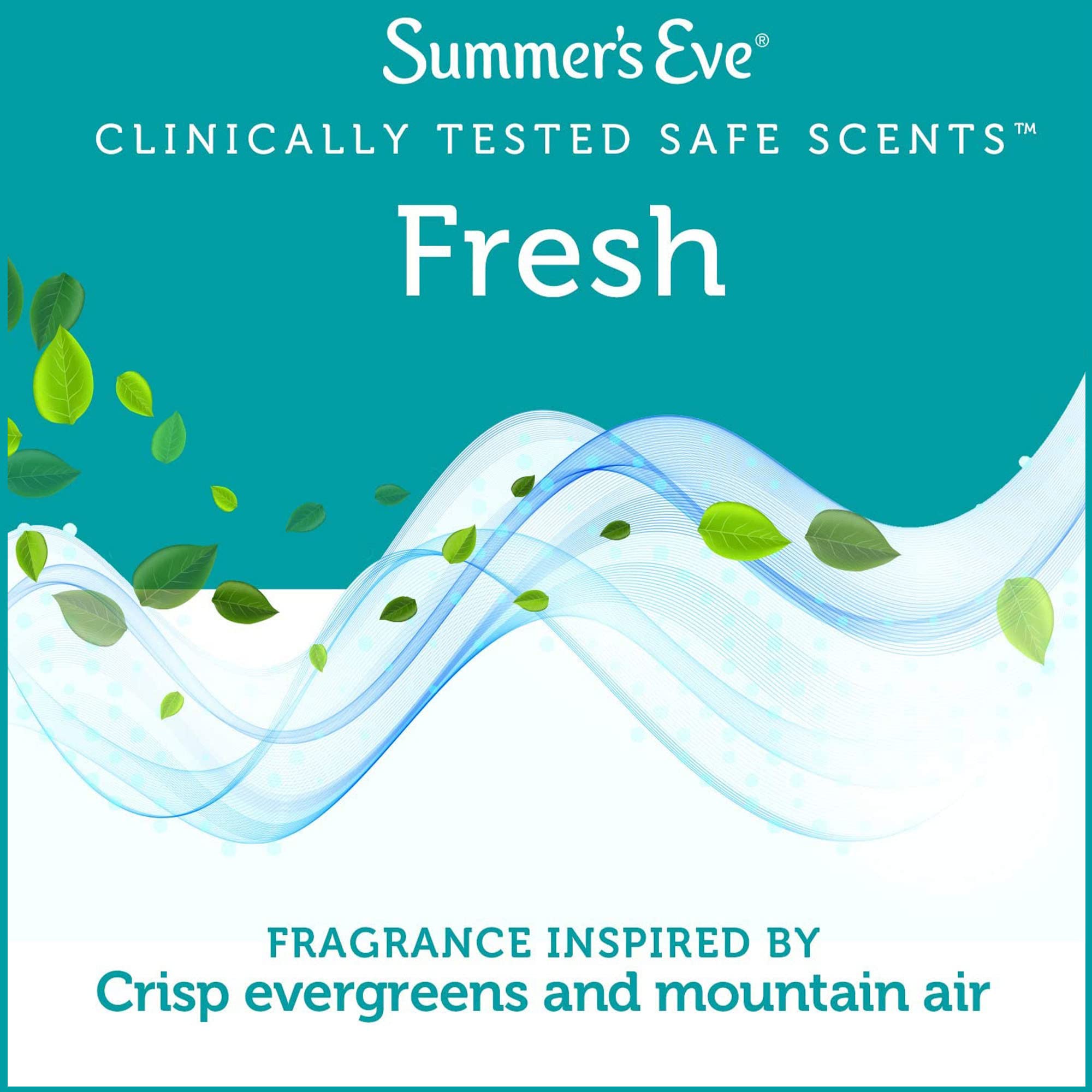 Summer's Eve Douche Fresh Scent 4.5 oz Size (Pack of 2) pH Balanced, Dermatologist & Gynecologist Tested