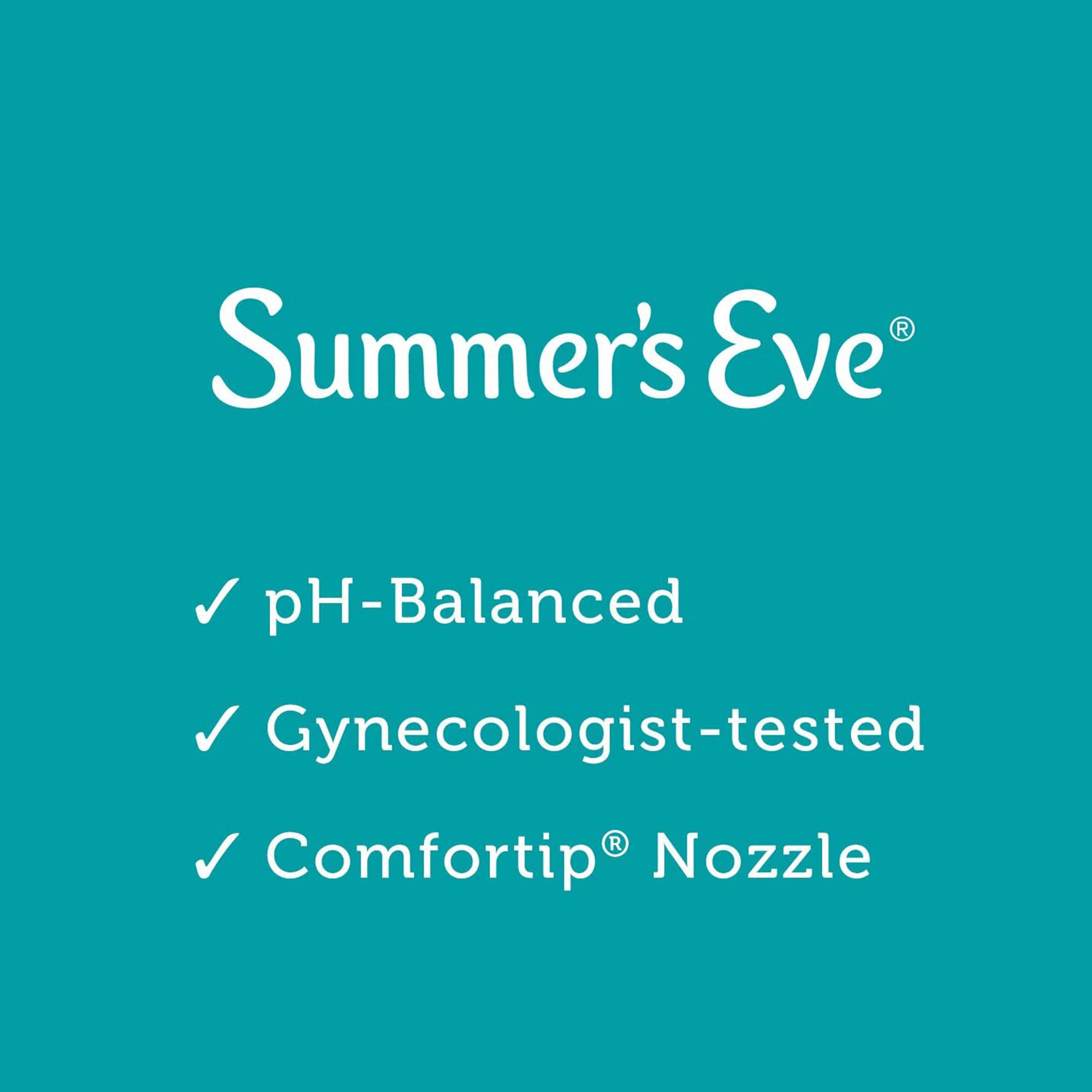 Summer's Eve Douche Fresh Scent 4.5 oz Size (Pack of 2) pH Balanced, Dermatologist & Gynecologist Tested