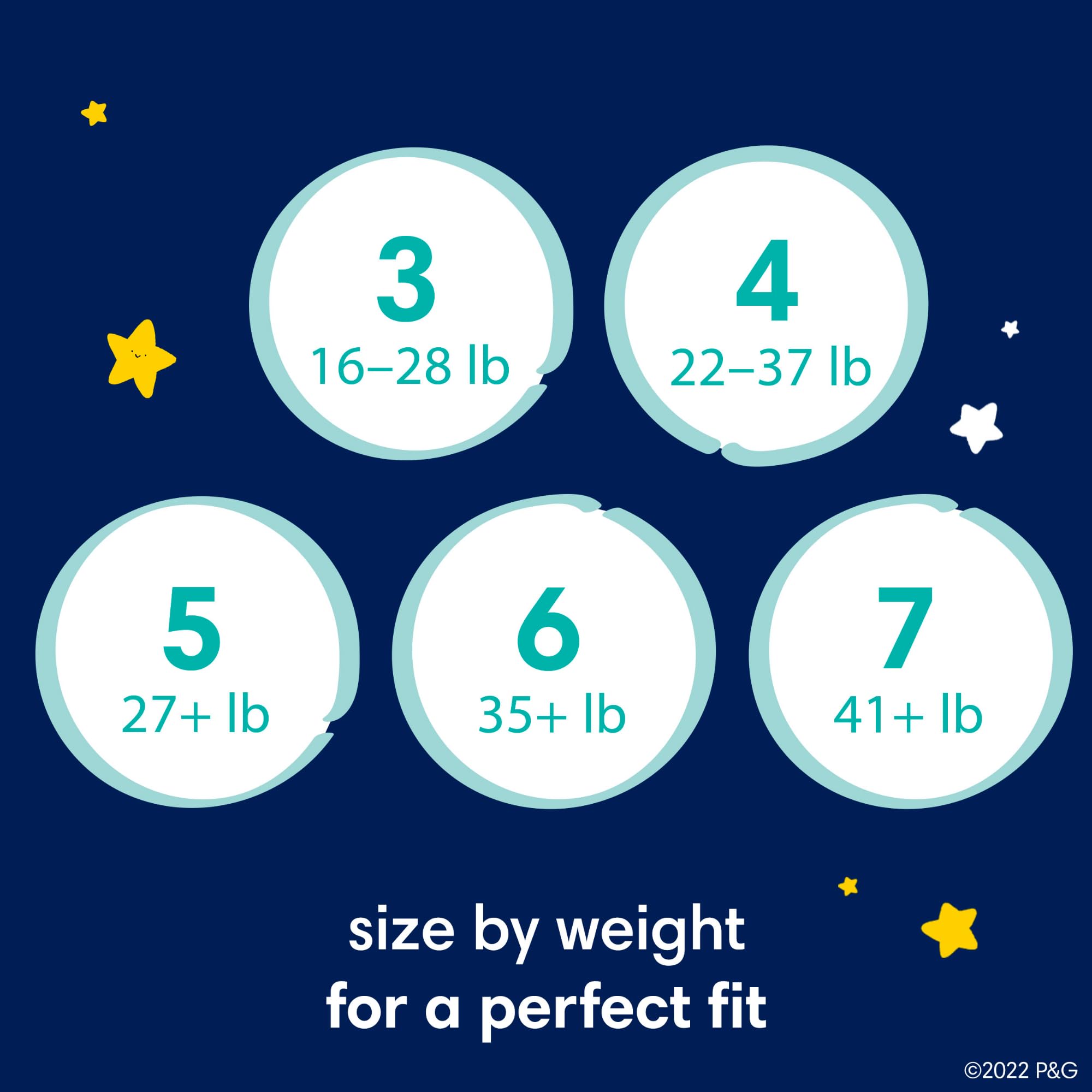 Pampers Overnight Diapers - Swaddlers Overnights - Size 5, 88 Count, Disposable Baby Diaper, Night Time Leak and Skin Protection