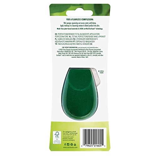 Ecotools Perfecting Blender, Makeup Beauty Sponge, For Liquid + Cream Foundations