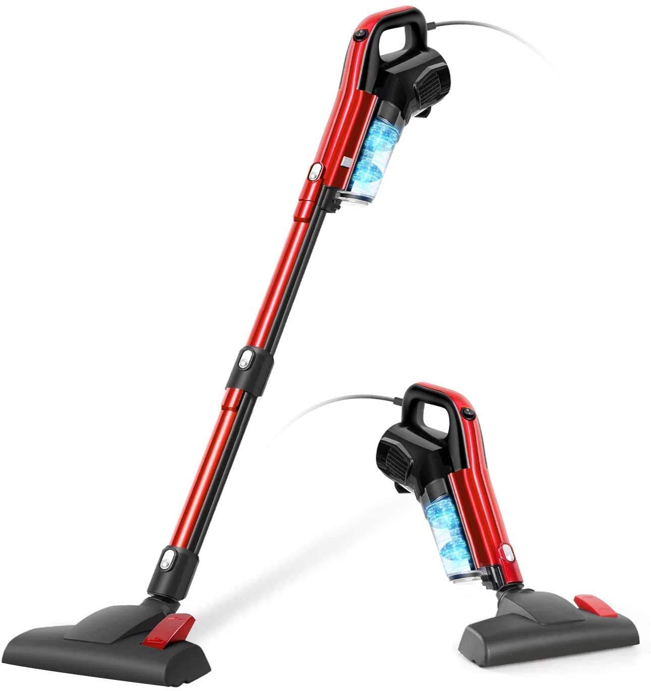 Vacuum Cleaner Corded 17000PA 3 in 1 Stick Vacuum Cleaner with HEPA Filter Lightweight Cleaner for Home Hard Floor