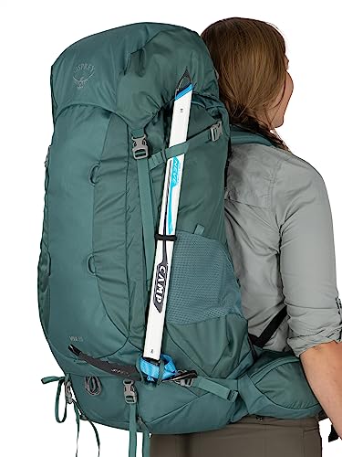 Osprey Viva 65L Women's Backpacking Backpack, Tunnel Vision Grey