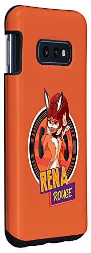 Galaxy S10e Miraculous Ladybug Orange Collection Rena Rouge badge Case