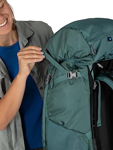 Osprey Viva 65L Women's Backpacking Backpack, Tunnel Vision Grey