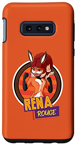 Galaxy S10e Miraculous Ladybug Orange Collection Rena Rouge badge Case