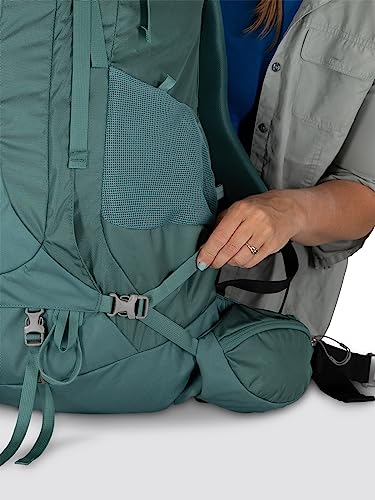 Osprey Viva 65L Women's Backpacking Backpack, Tunnel Vision Grey
