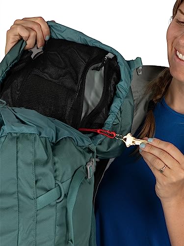 Osprey Viva 65L Women's Backpacking Backpack, Tunnel Vision Grey