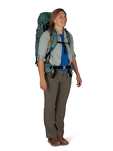 Osprey Viva 65L Women's Backpacking Backpack, Tunnel Vision Grey